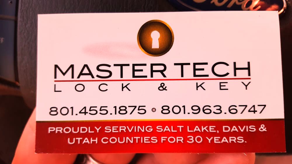 Master Tech Lock & Key West Valley City UT | Reviews, Services and Prices