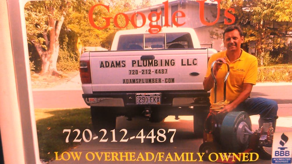 Adams Plumbing Littleton CO | Reviews, Services and Prices