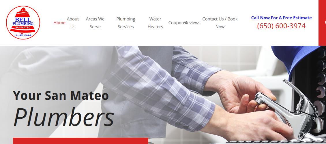 Bell Plumbing San Carlos CA | Reviews, Services and Prices